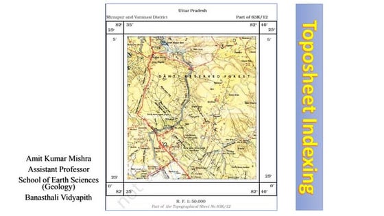Numbering system of topographical map | PPT