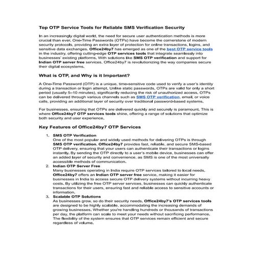 Top OTP Service Tools for Reliable SMS Verification Security.pdf