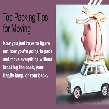 Important Tips for Packing Items for a Move | PDF