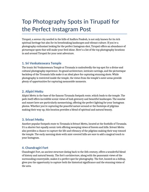 Photography Hotspots in and Around Tirupati.docx