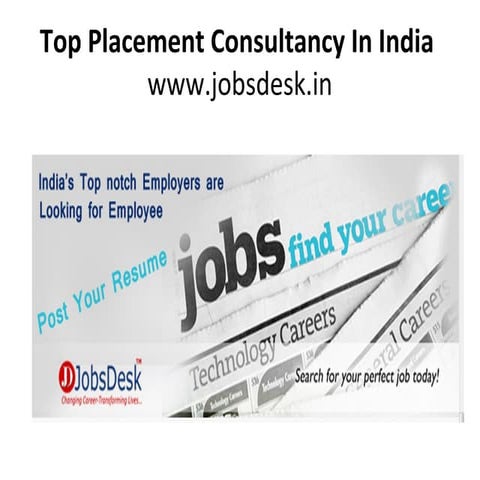 Top placement consultancy in india | PPT