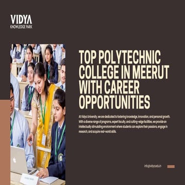 Top Polytechnic College in Meerut with Career Opportunities.pdf