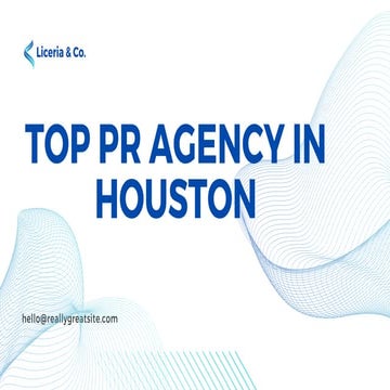Top PR Agency in Houston | PDF