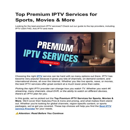 Xtream Codes IPTV List | PDF