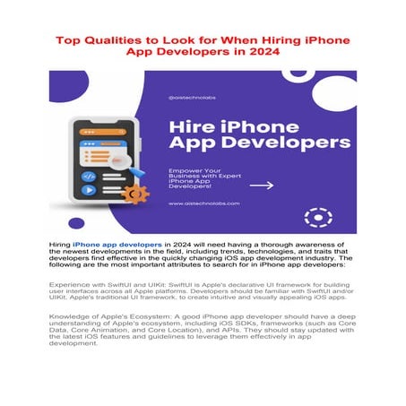 Top Qualities to Look for When Hiring iPhone App Developers in 2024.pdf