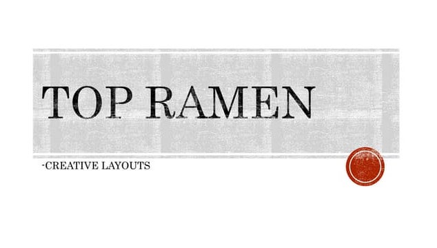 Top Ramen Logo