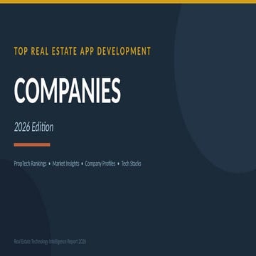 Top Property Listing Platform Development Companies & Trends 2026 | PPTX