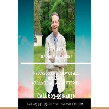 Len Foy: Real Estate Attorney | PPTX