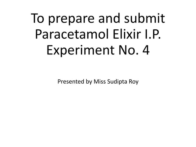 preparation and standarization of 0.1N KMno4.pptx | Chemistry | Science