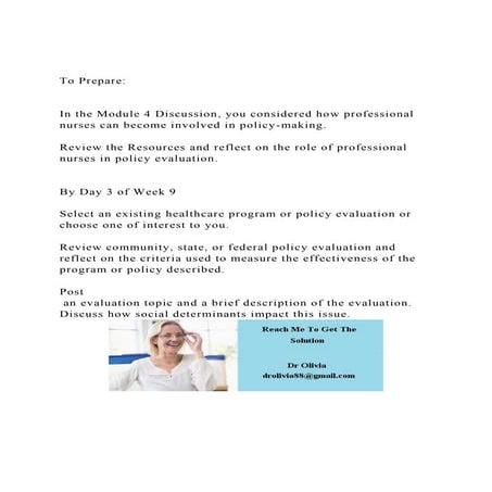 To PrepareIn the Module 4 Discussion, you considered how .docx