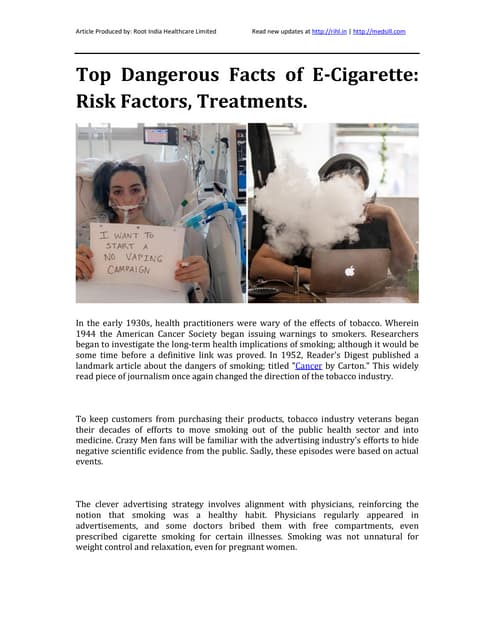 Effects of smoking | PDF