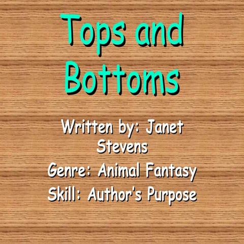 Tops And Bottoms | PPT