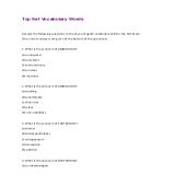 Top Sat Vocabulary Words | PDF