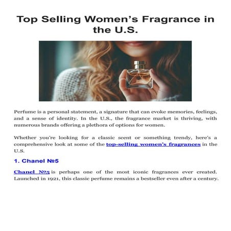 Top Selling Women’s Fragrance in the U.S..pdf