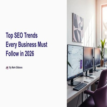 Top SEO Trends Every Business Must Follow in 2026 | PPTX