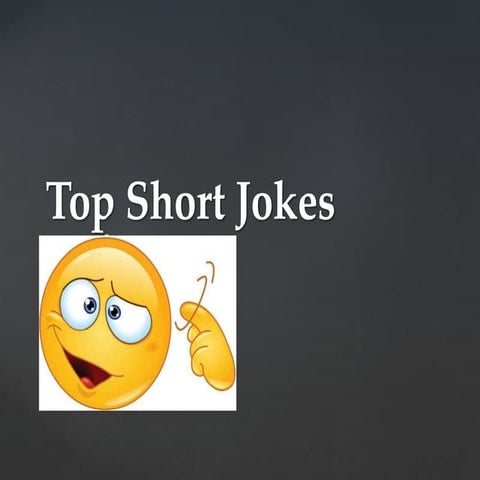 Top short jokes | PPTX