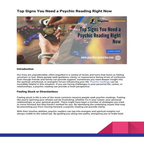 Top Signs You Need a Psychic Reading Right Now.docx