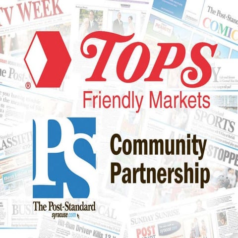 Tops kiosk and gift card presentation | PPT