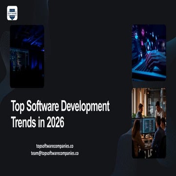 Top Technologies used bt Software development companies | PDF