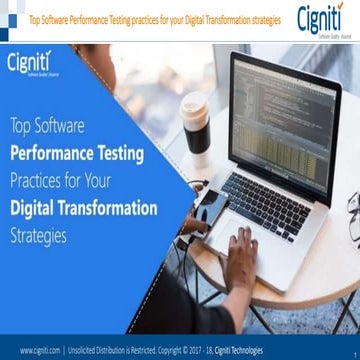 Top Software Performance Testing Practices For Your Digital 7346