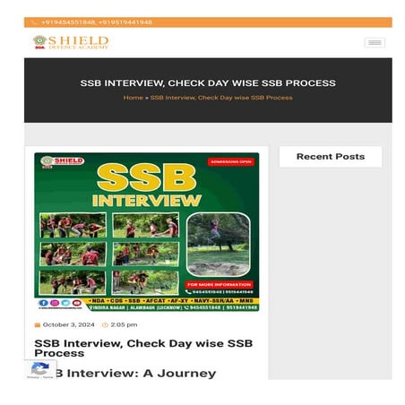 top ssb coaching in lucknow - SSB Interview, Check Day wise SSB Process | PDF