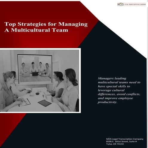 Top Strategies for Managing a Multicultural Team | PDF