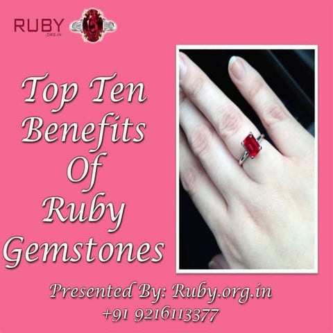 Benefits Of Ruby Gemstone | PPTX