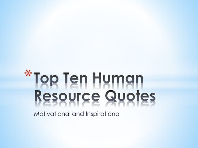10 Inspirational Quotes for HR and L&D Leaders