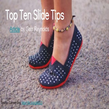 Top 10 presentation slide tips | PPTX