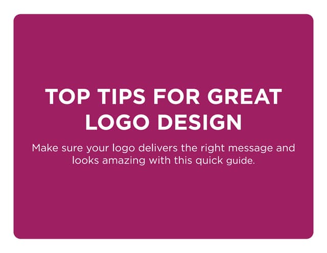 Logo Design basics | PDF