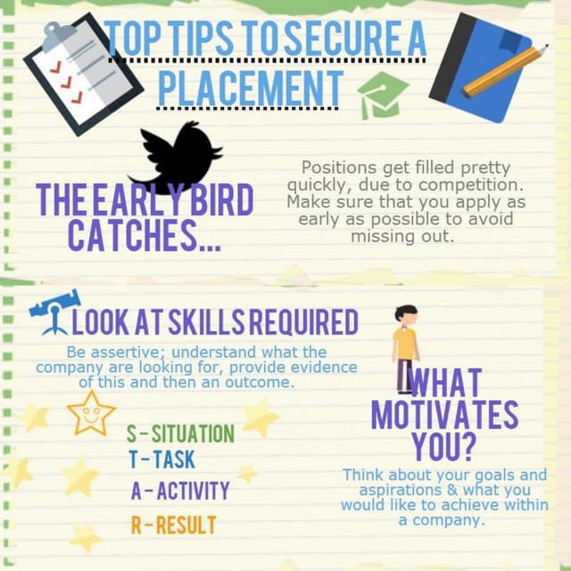 Top tips on how to secure a placement | PDF