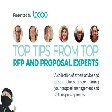 Top Tips from Top RFP and Proposal Experts | PDF