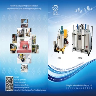 Top way catalog-road marking machine | PPT