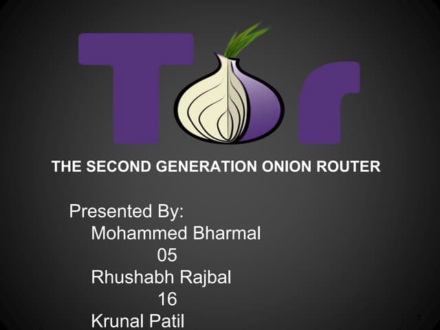 Tor | PPTX