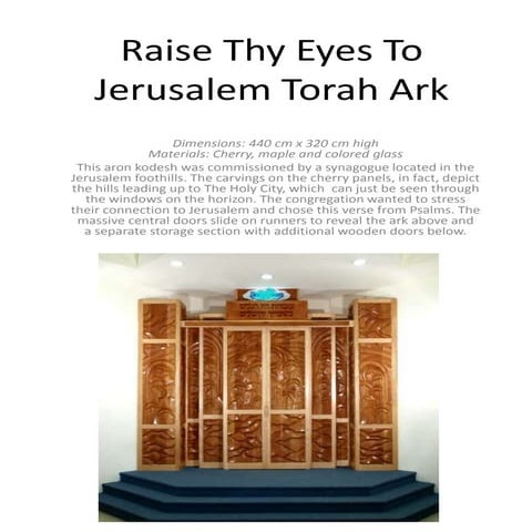Torah ark slideshow | PPTX