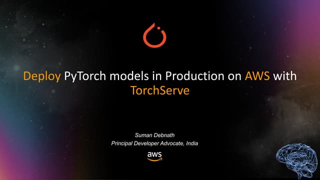 Deploy Pytorch Models In Production On Aws With Torchserve Pdf 1653
