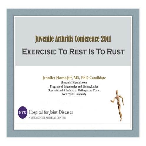 Exercise: To Rest is To Rust | PPT
