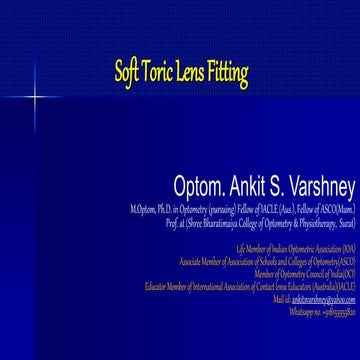 SOFT TORIC CONTACT LENS FITTING.pptx