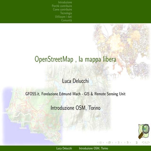 OpenStreetMap @ ITIS Pininfarina | PDF | Databases | Computer Software and Applications