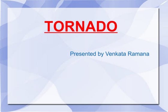 Tornado | PPT