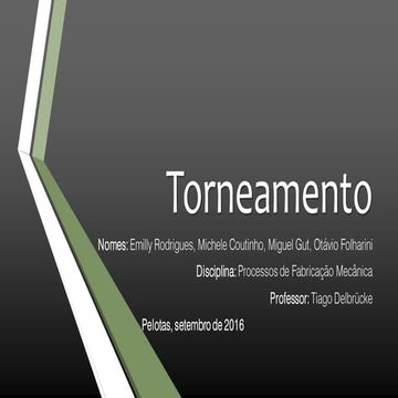Usinagem - Mecânica | PPTX