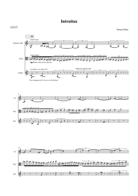 Yesterdays - Centris Arrangement | PDF