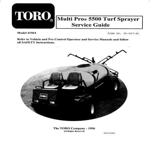 Toro Multi-Pro 5500 Sprayer Service Repair Manual.pdf