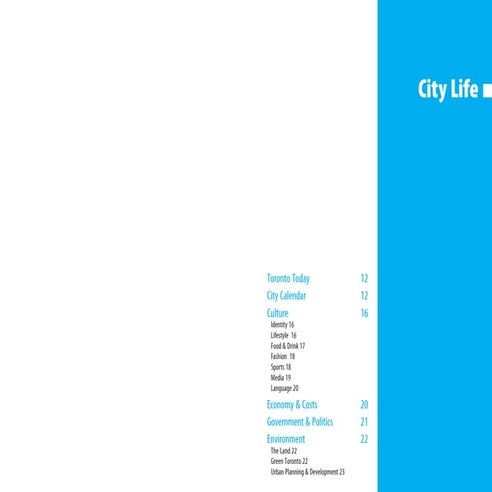 Toronto City Life | PPT