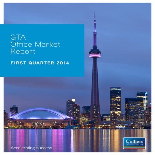 Toronto office market report q1 2014 | PDF