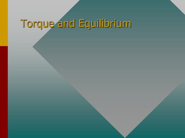 Torque | PPTX