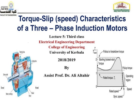 Solved Examples for Three - Phase Induction Motors | PPTX | Physics | Science