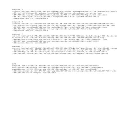 Torrents 26apr18 | PDF