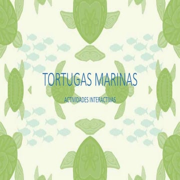 Tortugas En ExtincióN | PPT