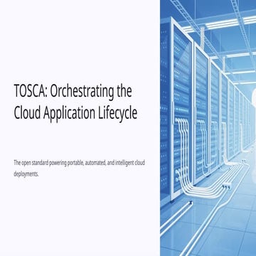 Tosca explained | PPTX